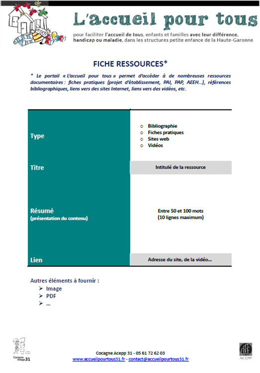 Notre démarche - L'accueil pour tous